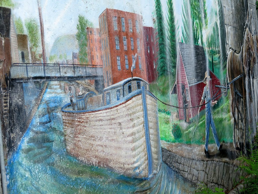 Cycle the Erie: Heritage of Erie Canal Preserved in Murals Along the ...